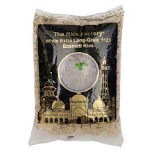 THE RICE FACTORY BASMATI RICE EXTRA LONG GRAIN 1121 1KG – Al-Fatah
