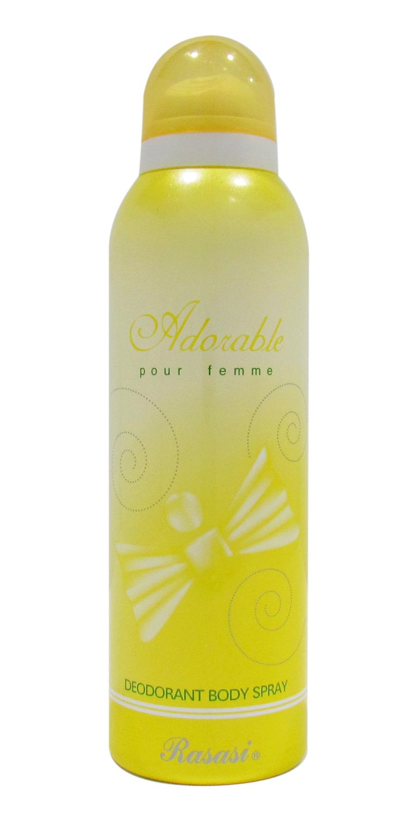 RASASI DEODORANT ADORABLE 200 ML – Al-Fatah