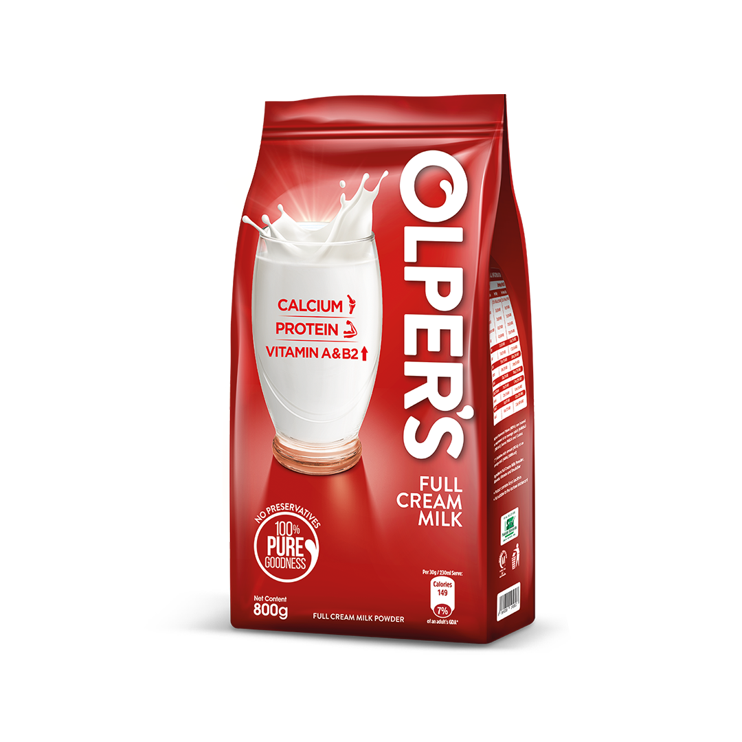OLPERS FULL CREAM MILK POWDER POUCH 800 GM – Al-Fatah