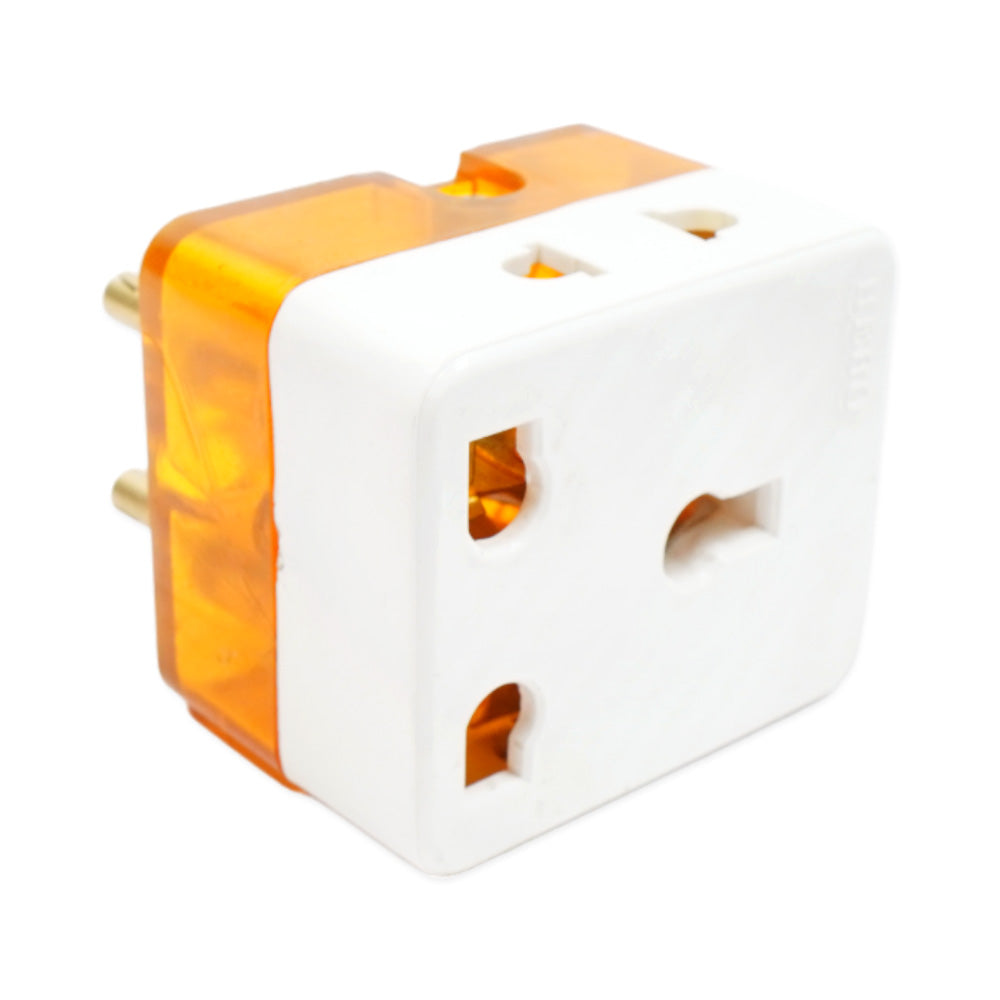 HERO MULTI PLUG 3 PIN 6/10-AMP 250-VOLT L-407 – Al-Fatah