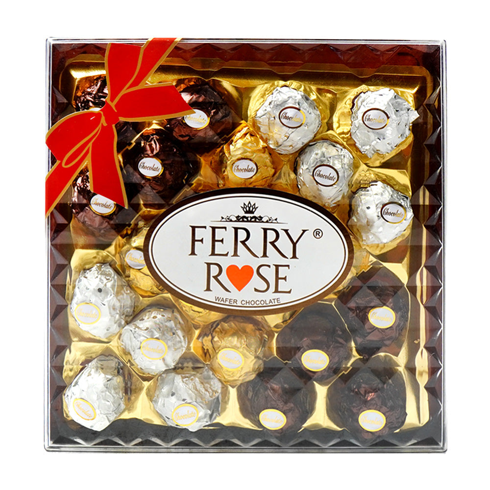FERRY ROSE CHOCOLATE T 24 TRAY 300 G – Al-Fatah