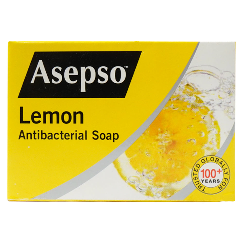 ASEPSO SOAP LEMON ANTIBACTERIA L 150 GM – Al-Fatah