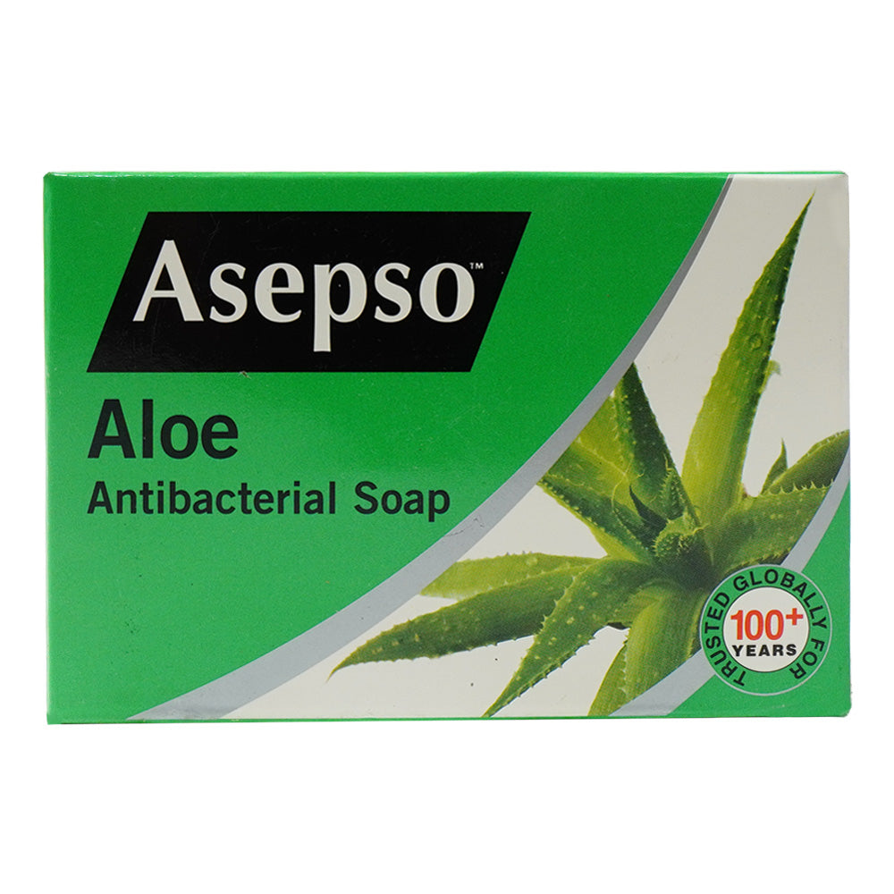 ASEPSO SOAP ALOE ANTIBACTERIAL 150 GM BASIC – Al-Fatah