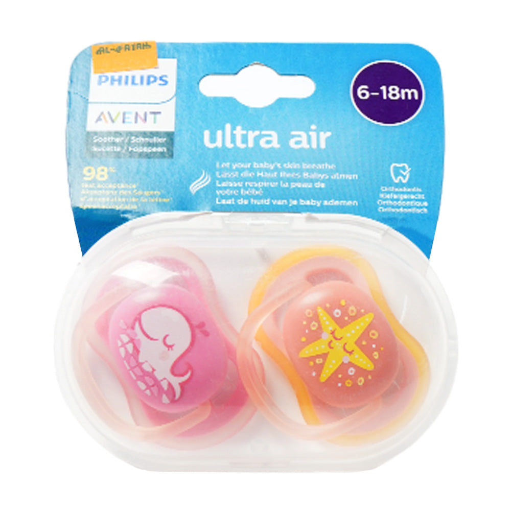 PHILIPS AVENT BABY SOOTHER ULTRA AIR 6-18M SCF085/04 – Al-Fatah