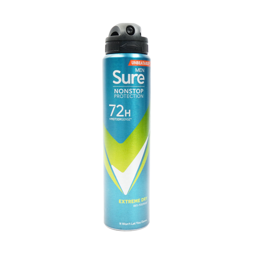 SURE MEN DEODORANT EXTREME DRY 72H 250 ML – Al-Fatah