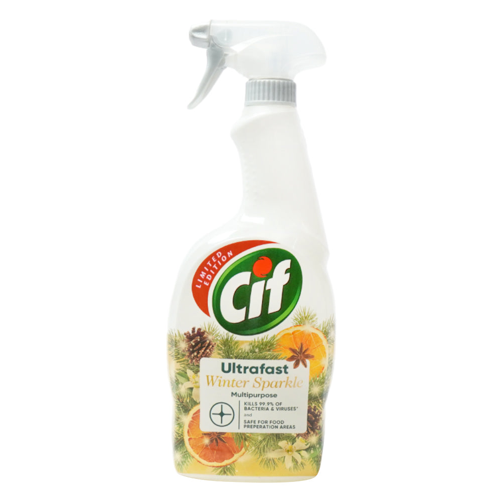 CIF CLEANER ULTRAFAST WINTER SPARKLE MULTIPURPOSE 750 ML – Al-Fatah