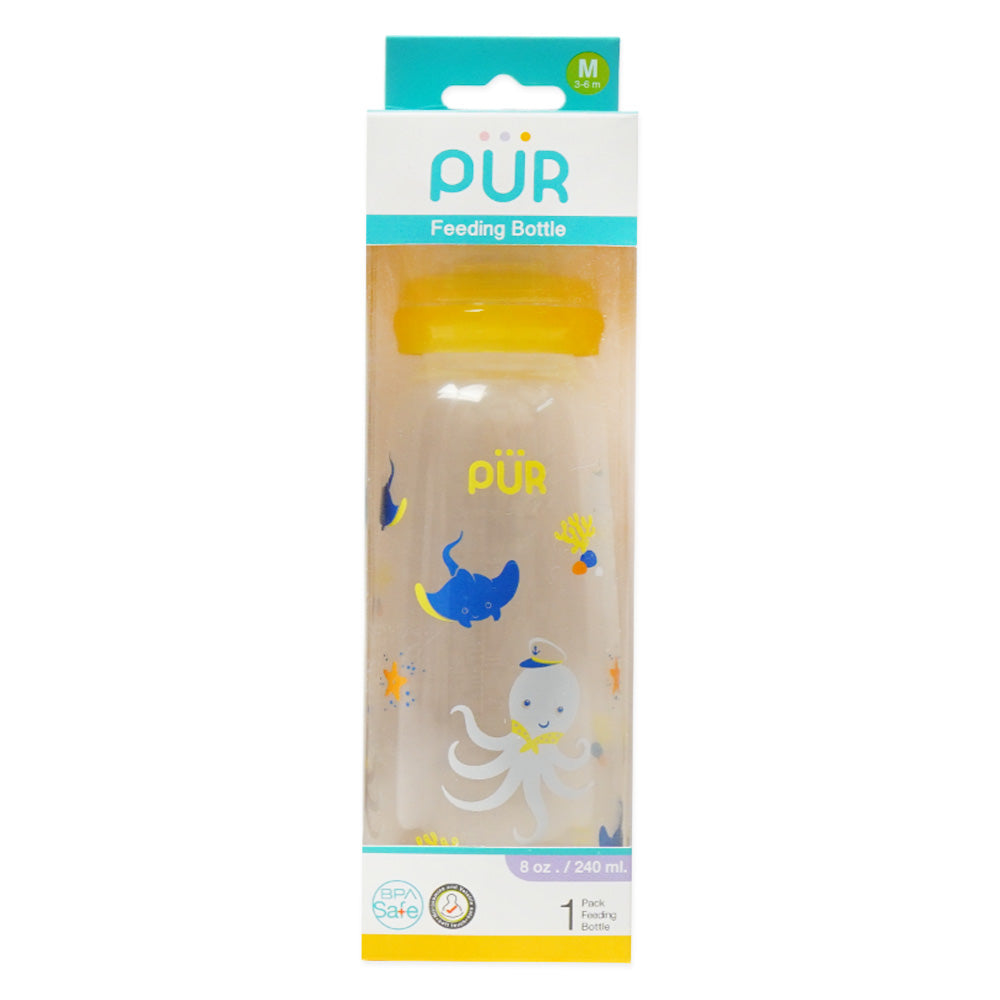 PUR BABY FEEDING BOTTLE 89018 250 ML – Al-Fatah