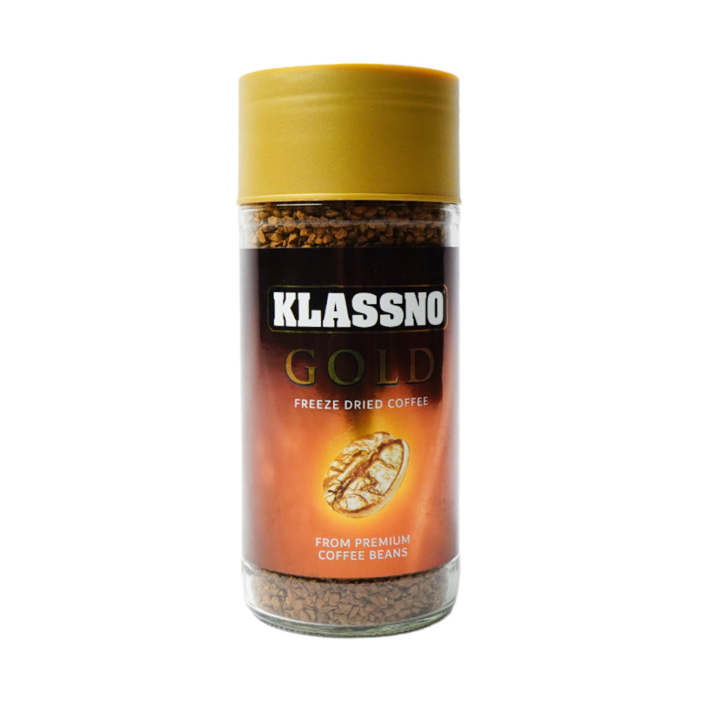 KLASSNO COFFEE GOLD DRIED PREMIUM BEANS 200 GM – Al-Fatah