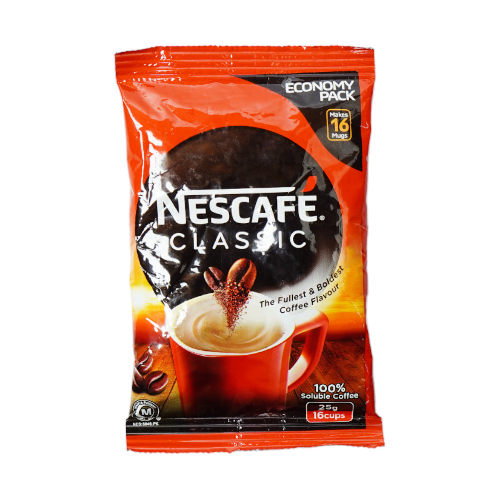 NESCAFE CLASSIC COFFE SACHET 16 CUPS 25 GM – Al-Fatah