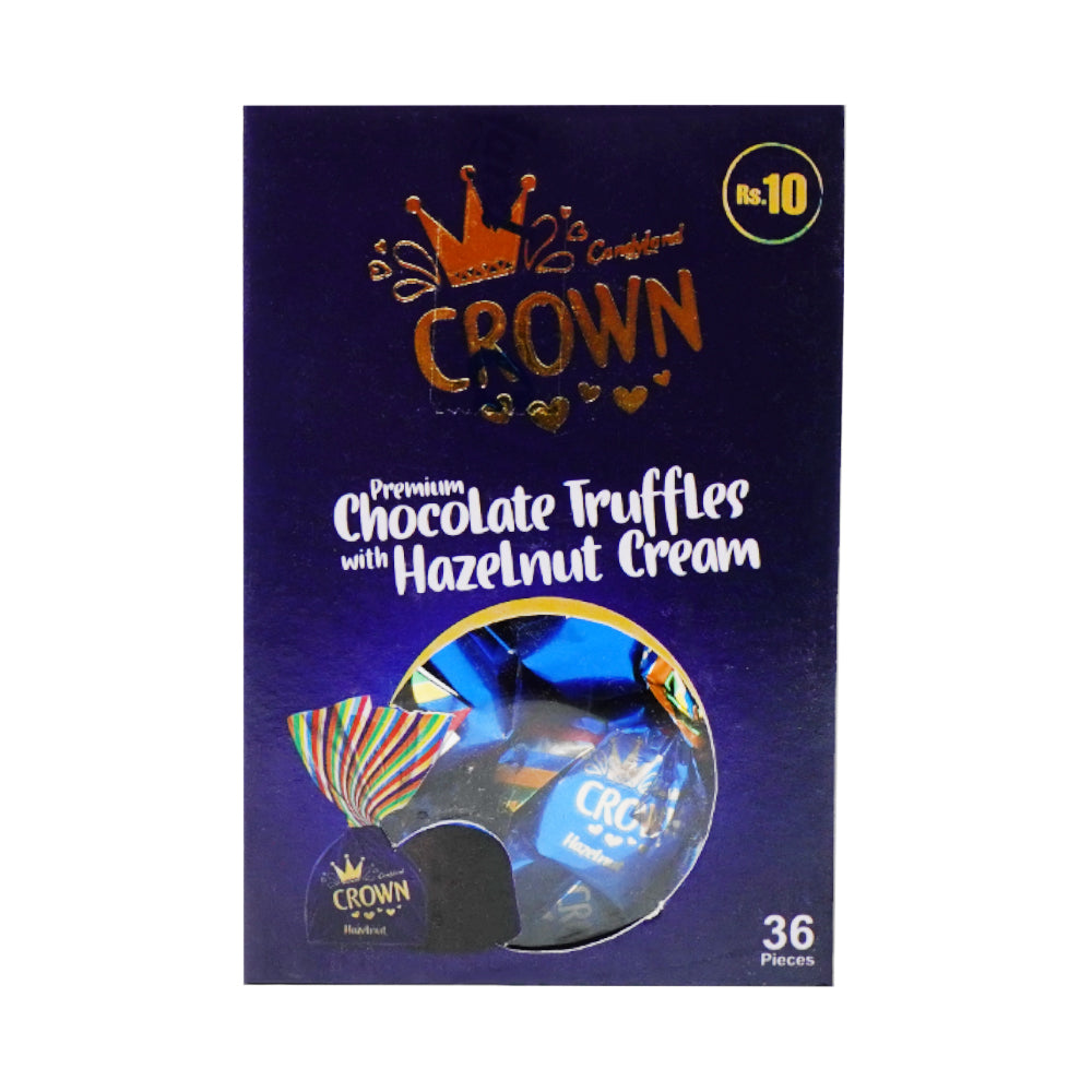 CANDYLAND CROWN HAZELNUT CREAM CHOCOLATE 36 PC – Al-Fatah
