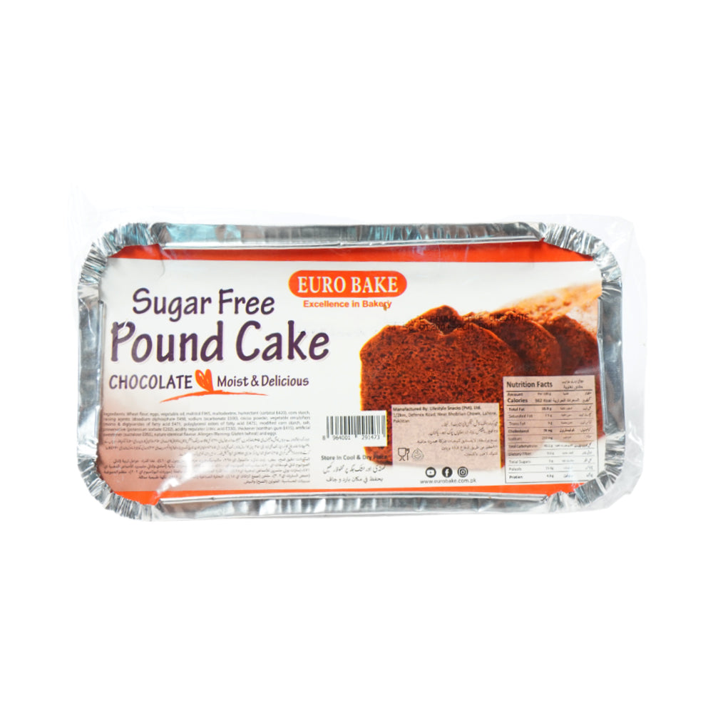 EURO BAKE SUGAR FREE POUND CAKES CHOCOLATE 200 GM – Al-Fatah