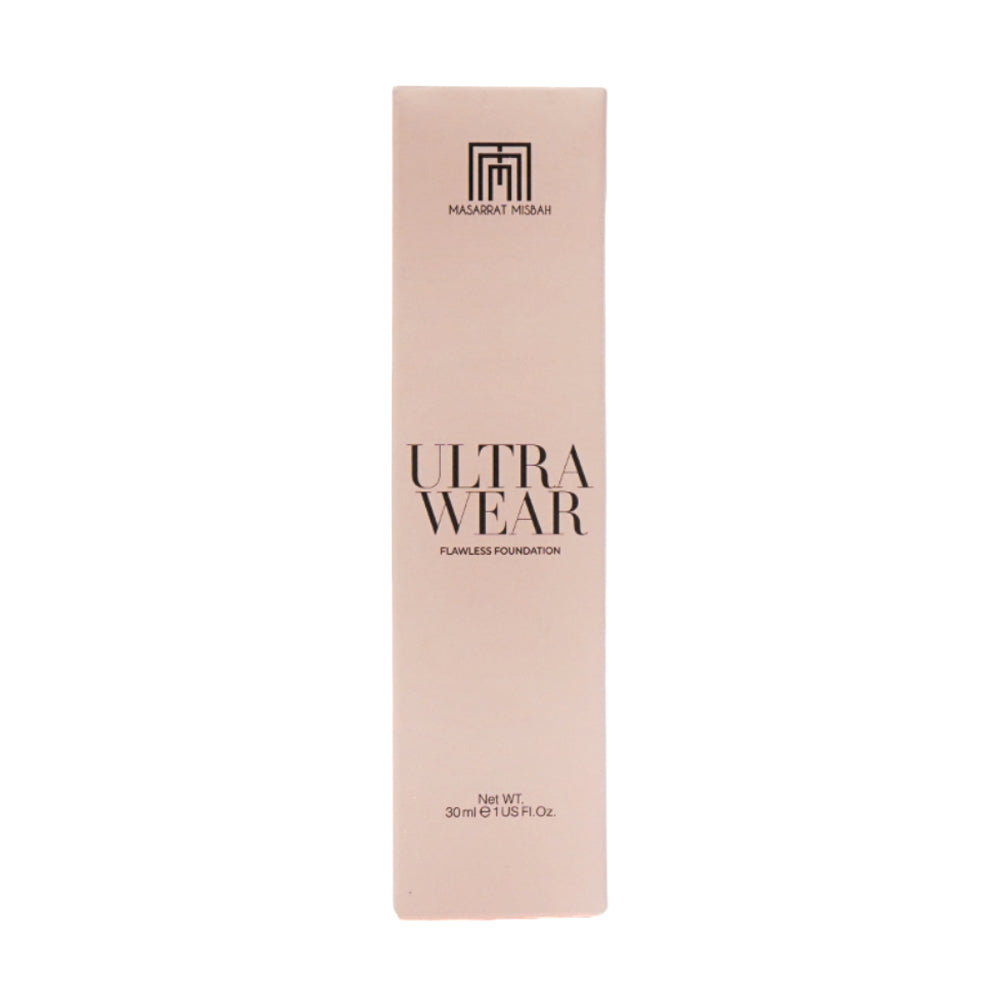 MUSARRAT MISBAH ULTRAWEAR FLAWLESS MEDIUM CARAMEL FOUNDATION – Al-Fatah
