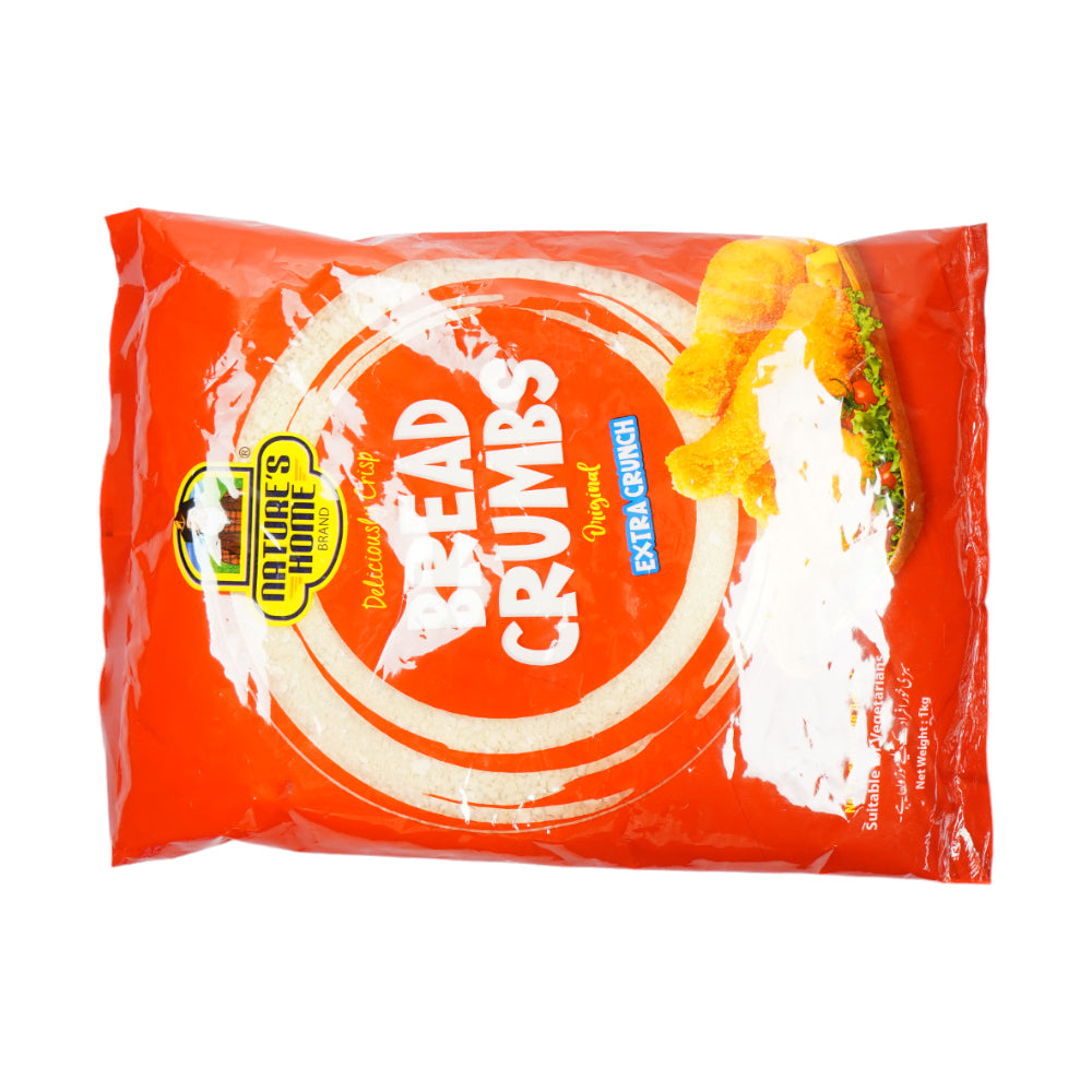 NATURE HOME BREAD CRUMBS ORIGINAL EXTRA CRUNCH 1KG – Al-Fatah