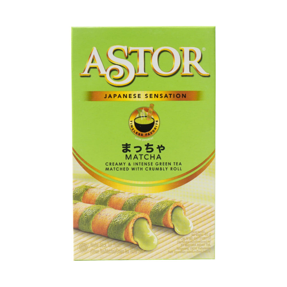 ASTOR WAFER MATCHA CREAMY & INTENSE GREEN TEA 40 GM – Al-Fatah