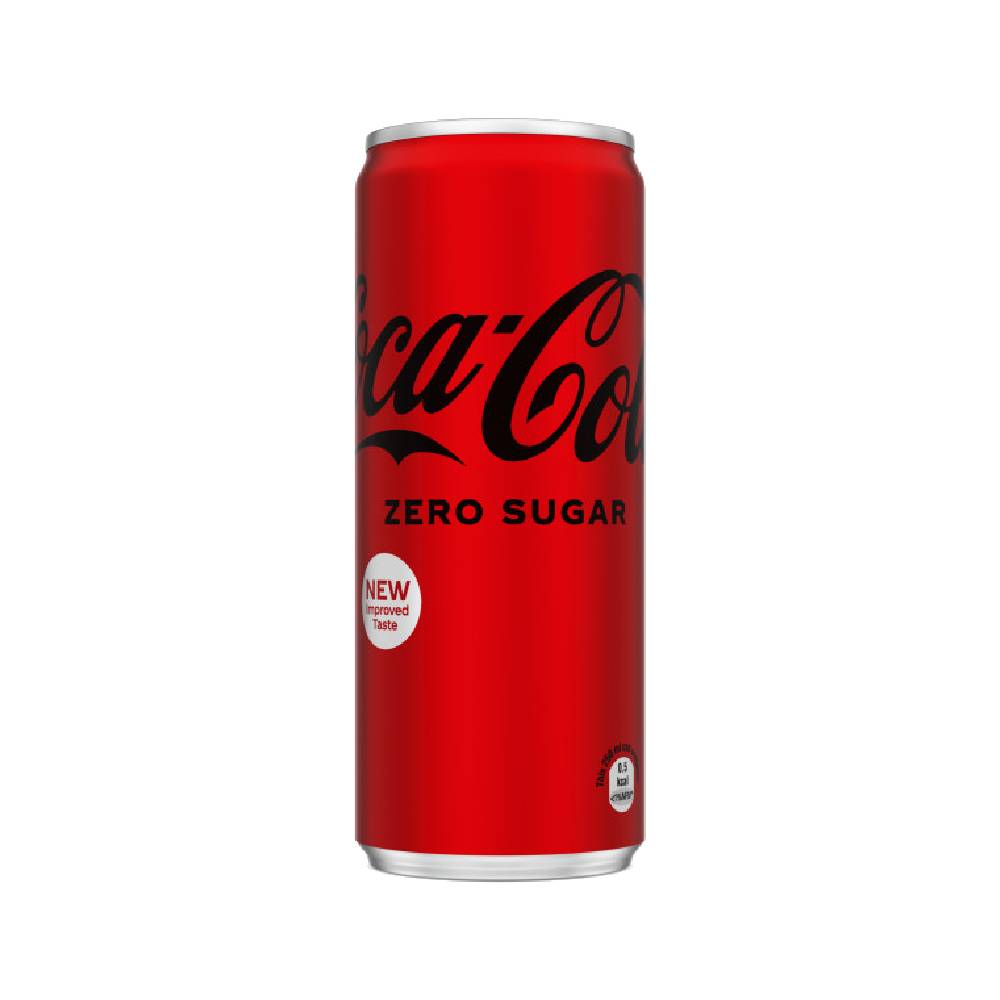 COKE ZERO SLIM CAN 250 ML-CARTON – Al-Fatah
